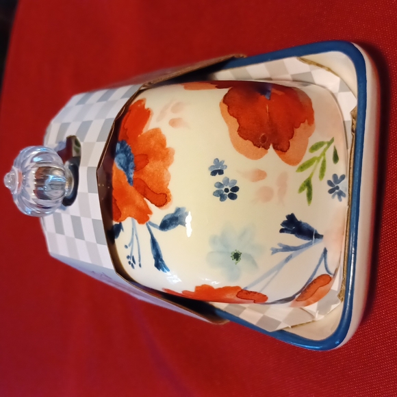 Dolly Parton | Kitchen | Dolly Parton Red Poppy Butter Dish Nwt | Poshmark